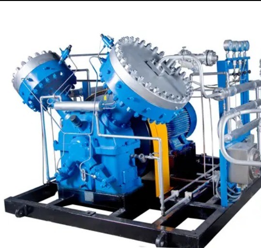 Diaphragm Compressor Gas Air Compressors High Pressure For Nitrogen / Helium / Hydrogen / Argon ...