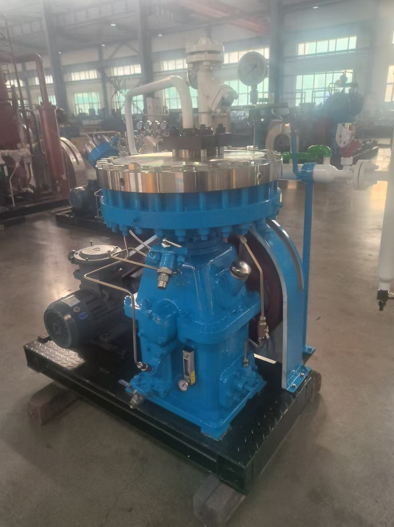 Diaphragm Compressor Gas Air Hydrogen Gas Piston Screw Type Pressure ...